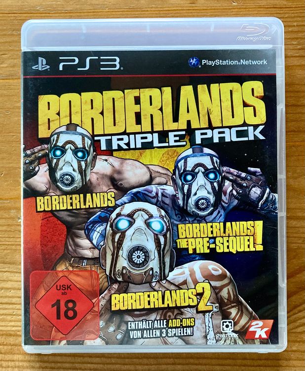 Rarität: Borderlands Triple Pack (NEU) - PS3 (Neu (gemäss Beschreibung ...