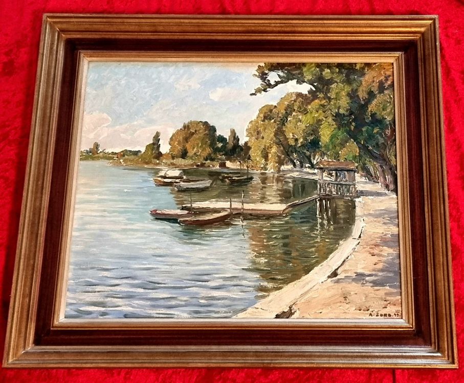 Arnold Zord. Original-Öl-Gemälde. Signiert und datiert 49. (Gebraucht) in Reinach BL für CHF 390 ...