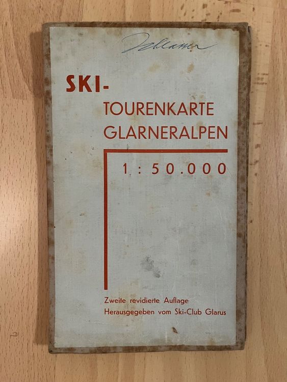 Skitourenkarte Glarneralpen (Gebraucht) in Lengnau AG für CHF 7 – mit Lieferung auf Ricardo kaufen
