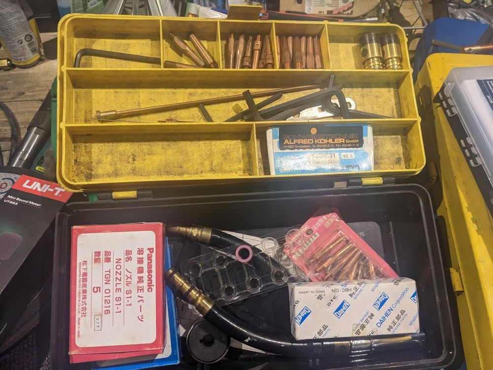 Schweissgerät Panasonic Pana Star HF-350 MIG mit Wire Feeder (Gebraucht ...