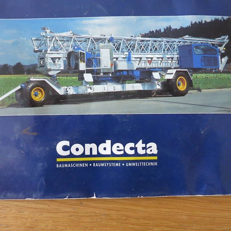Schnellmontage Kran Condecta 3510 E mit Trransportachse (Gebraucht) in ...