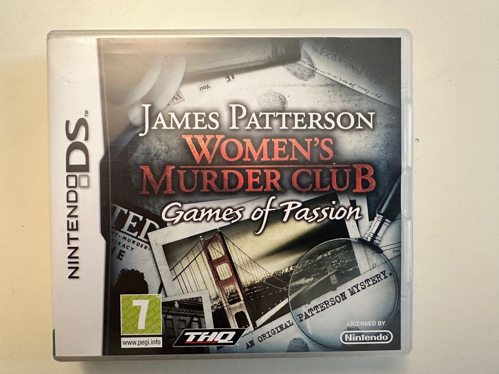 NINTENDO DS GAME JAMES PATTERSON WOMAN‘S MURDER CLUB (Gebraucht) in ...