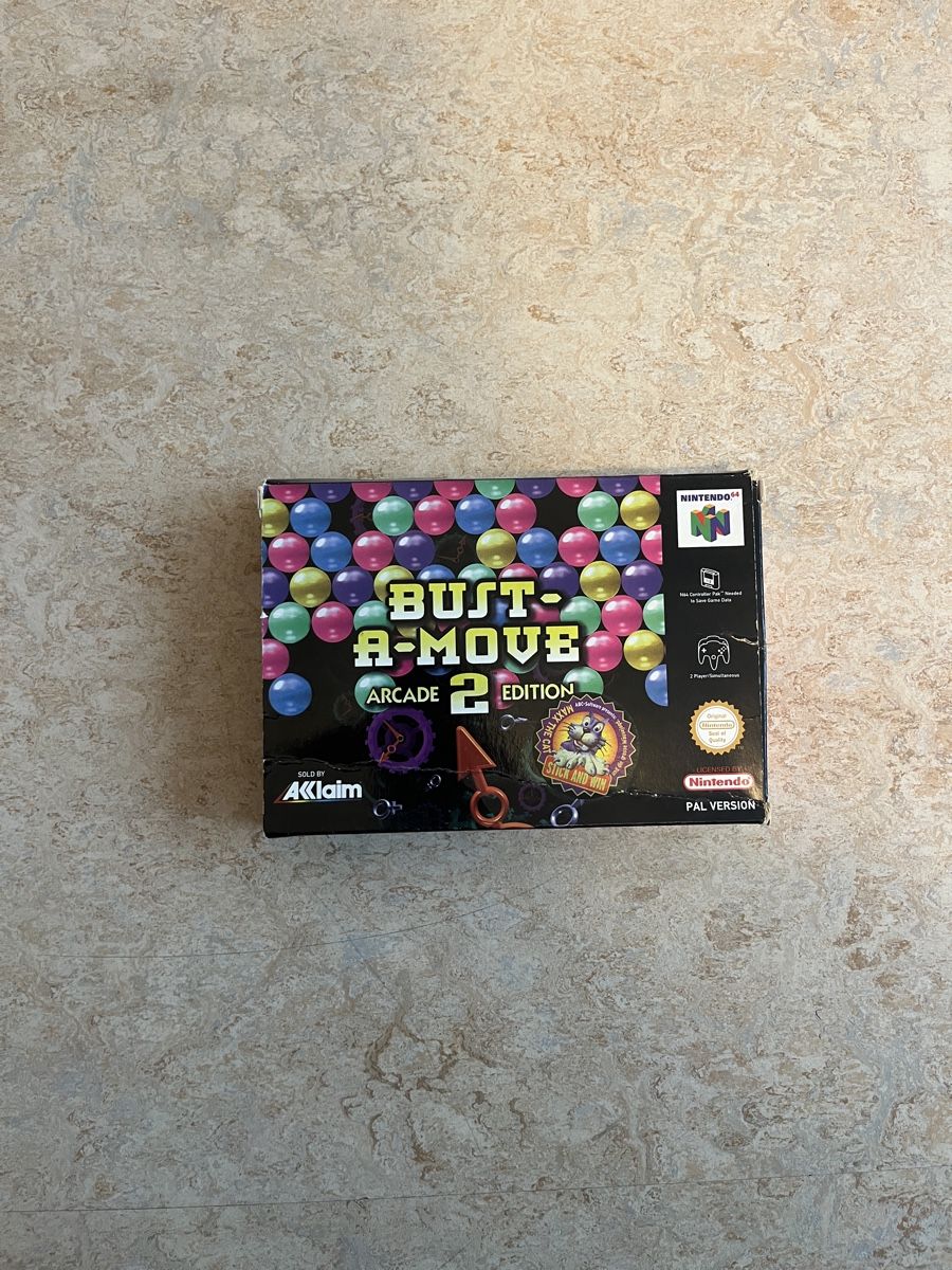 N64 Bust-A-Move 2 Arcade Edition, Komplett! Selten (Gebraucht) in ...