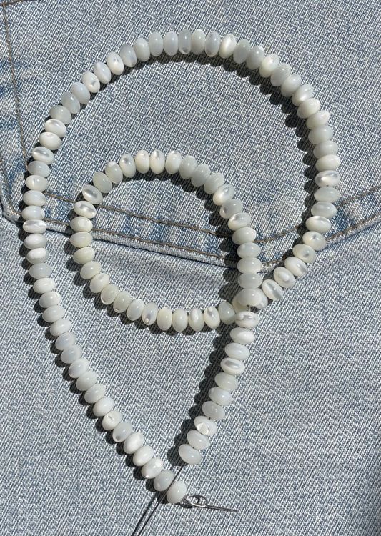 Perlmutt Strang 6mm 40cm Linsen - Form top Glanz!! (Neu und originalverpackt) in Leuggern für ...