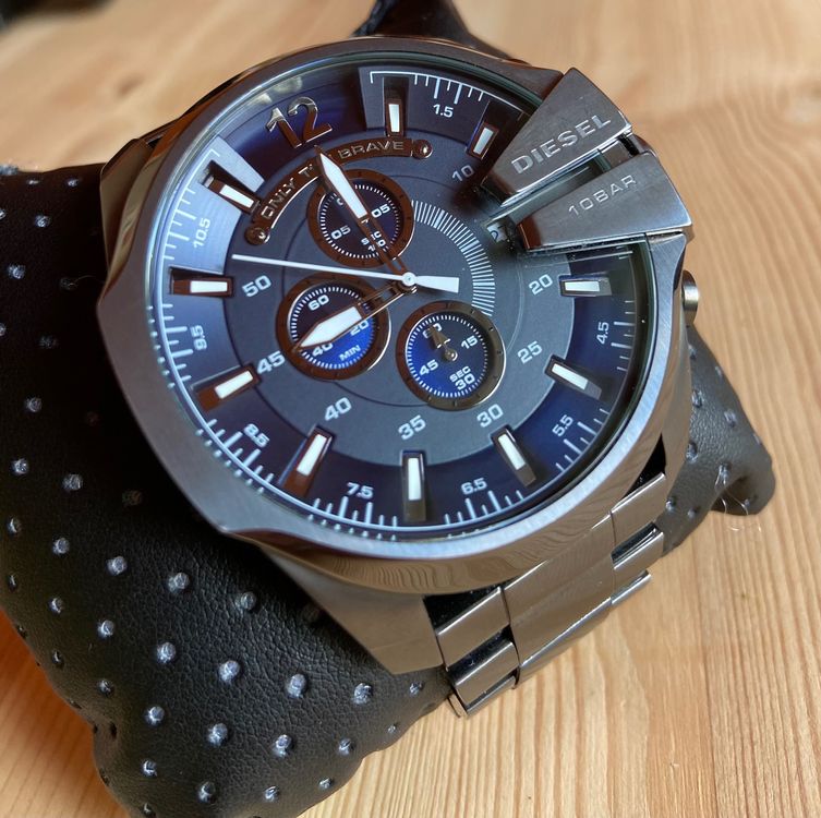Diesel DZ4329 Mega Chief Chronograph Herrenuhr (Gebraucht) in ...
