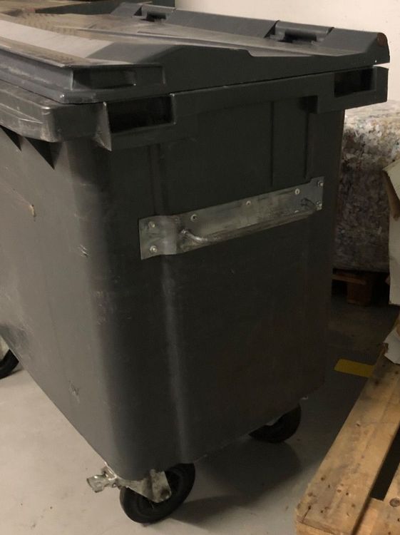 Kunststoff Container 600 Liter, Roll- Kehrichtcontainer | Kaufen auf Ricardo