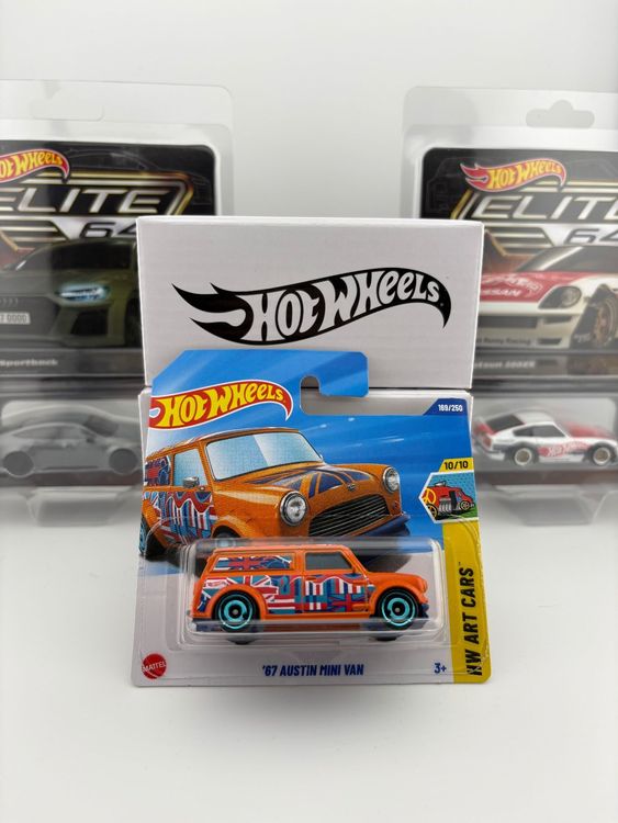 Hot Wheels '67 Austin Mini Van - 2025 - 169/250 HW Art Cars (Gebraucht ...