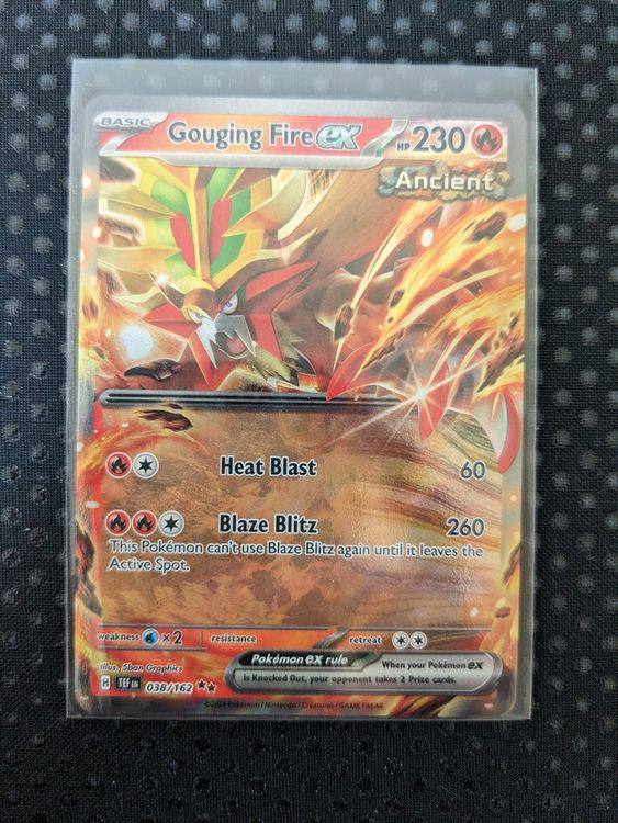 Pokémon Temporal Forces - Gouging Fire EX 038/162 ( EN ) | Kaufen auf ...