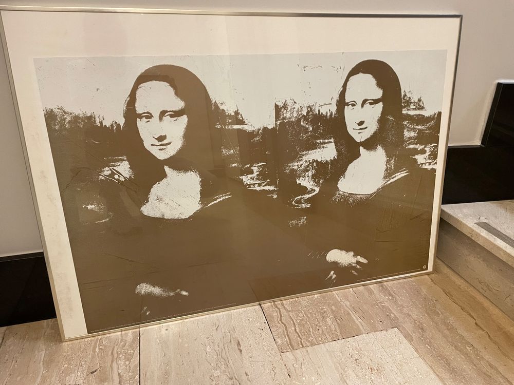 Andy Warhol „Mona Lisa (Two Golden)”, Offset-Print 1993 (Gebraucht) in Zürich für CHF 380 – mit ...