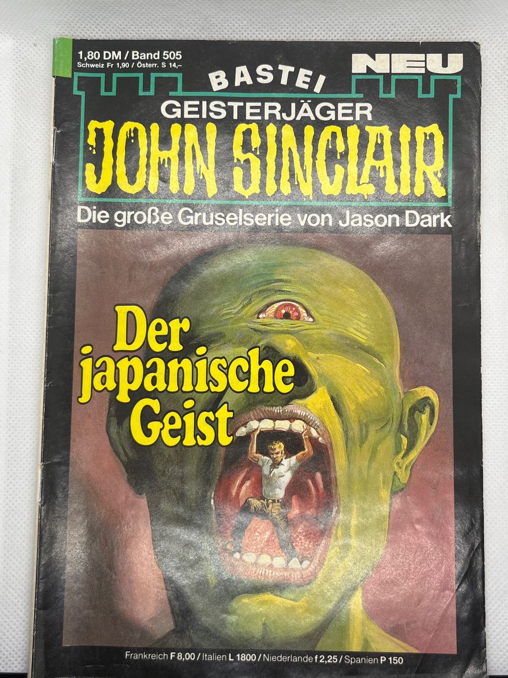 John Sinclair Band 505 - Der japanische Geist, 1. Auflage (Gebraucht ...