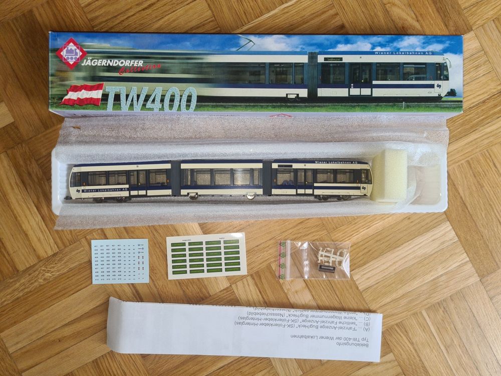 Top Wiener Lokalbahn AG TW 400 Modell Eisenbahn Fabrikneu (Neu (gemäss ...