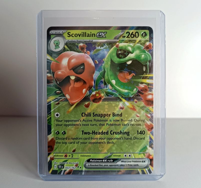 Scovillain ex 022/162 Pokemon Temporal Forces TEF EN MINT (Neu (gemäss ...