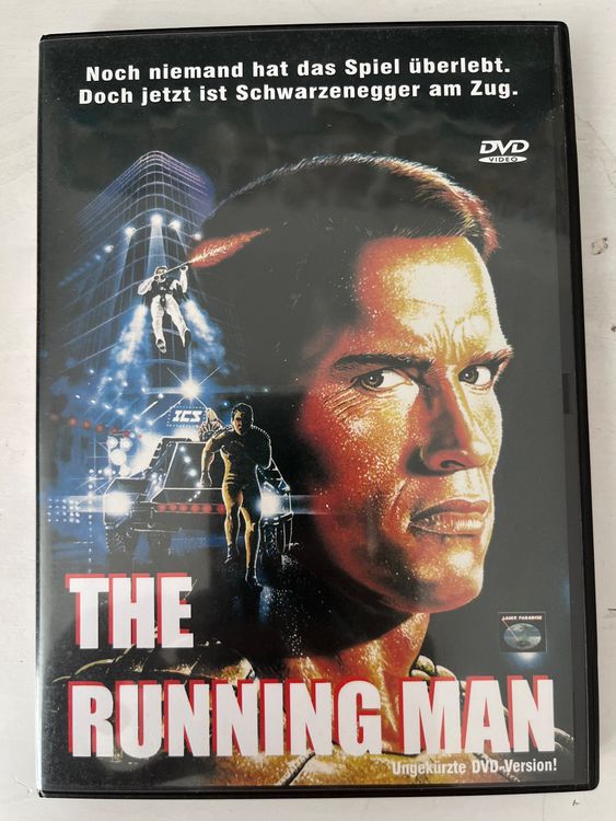 The Running Man DVD 📀 - Arnold Schwarzenegger (Neu (gemäss Beschreibung ...