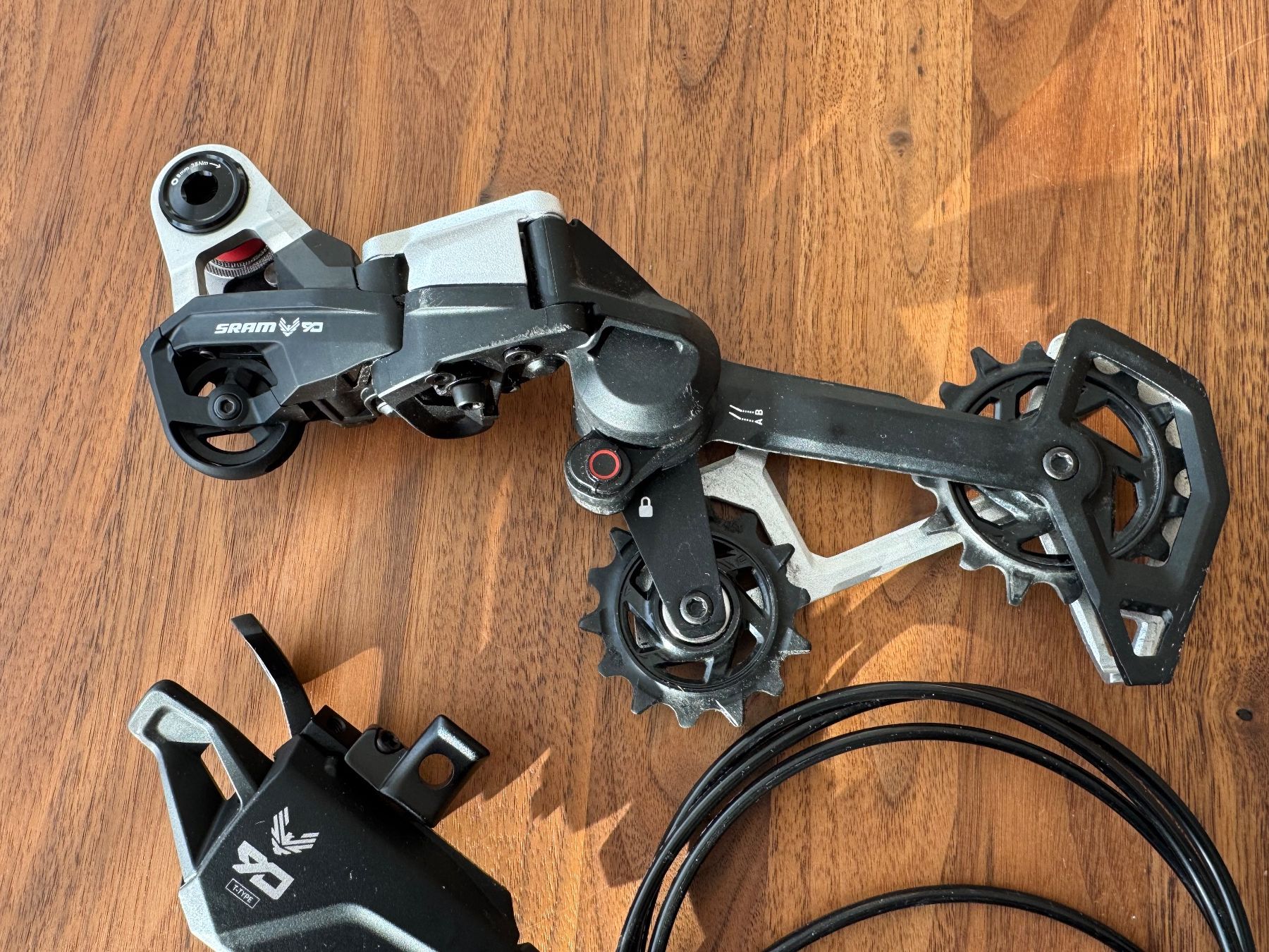 SRAM SCHALTWERK EAGLE 90 T-TYPE MAX 52Z Transmission (Gebraucht) in ...