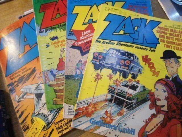 Comic Zack 4 Stück 1974-79 (Gebraucht) in Basel für CHF 5 – mit ...