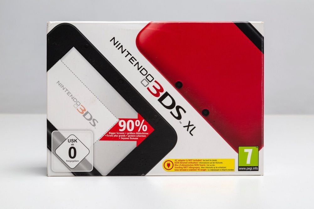 NINTENDO 3DS XL ROT METALLIC TOP ZUSTAND (Gebraucht) in st.gallen für ...