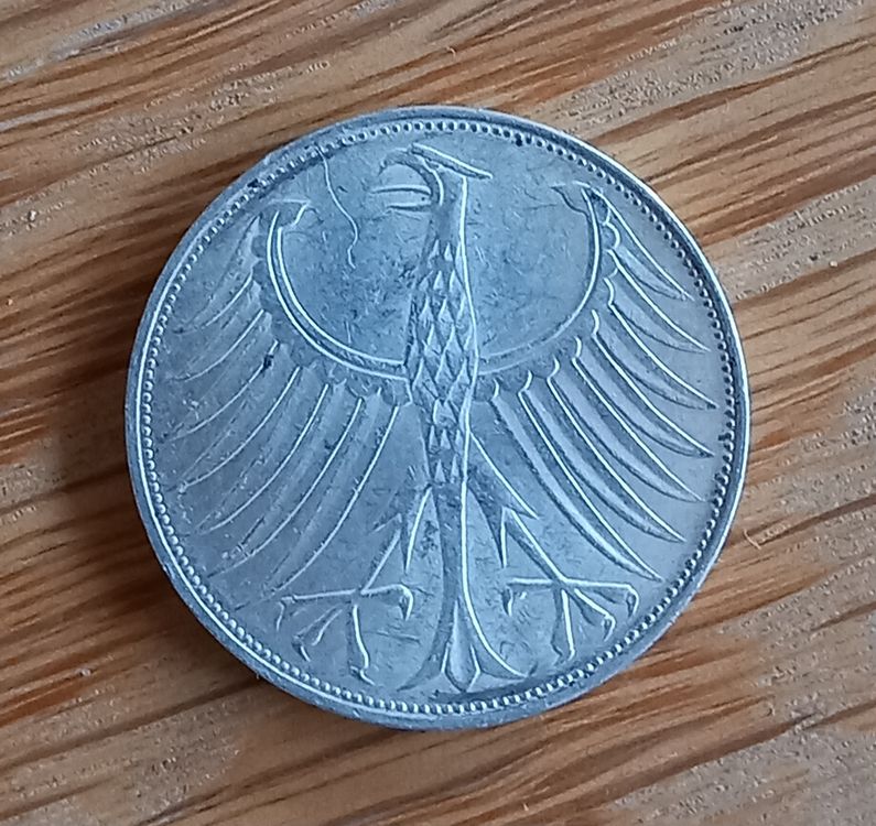 5 Deutsche Mark, BRD, 1971, G, Top Zustand, Rarität! (Gebraucht) in ...