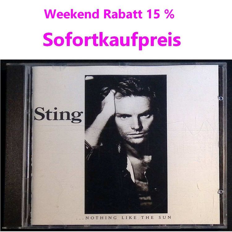 Sting – ...Nothing Like The Sun | Kaufen auf Ricardo