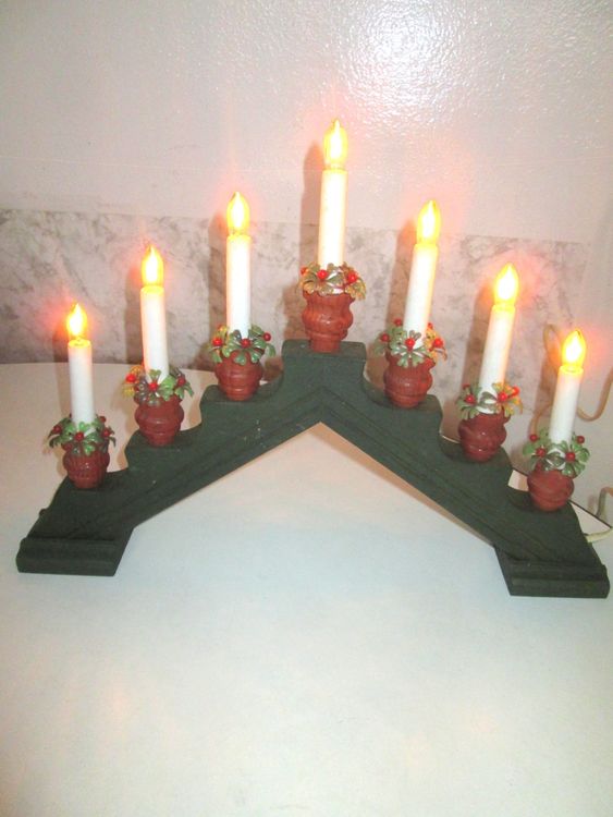 Kerzenleuchter aus Holz (Gebraucht) in Sementina für CHF 10 – mit Lieferung auf Ricardo kaufen