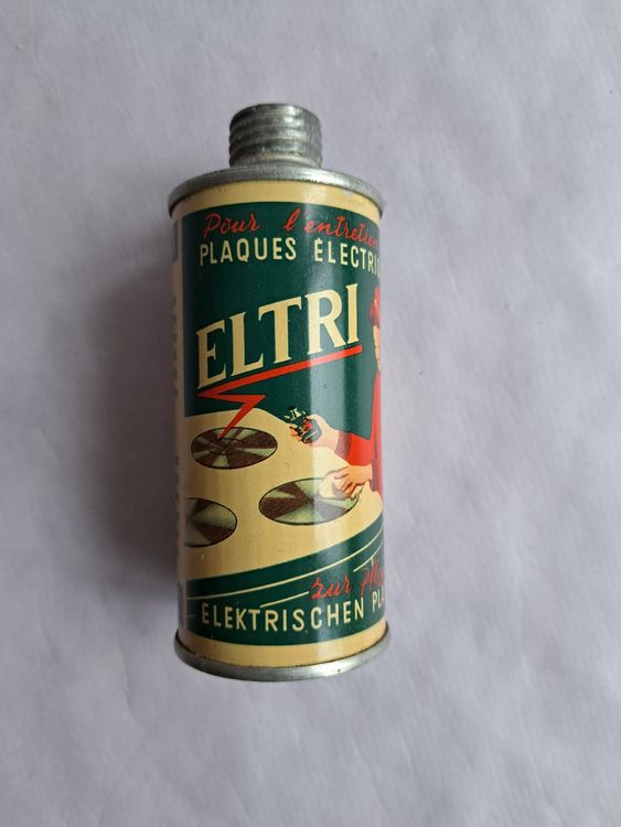 Antike Blechdose "Eltri" | Kaufen auf Ricardo