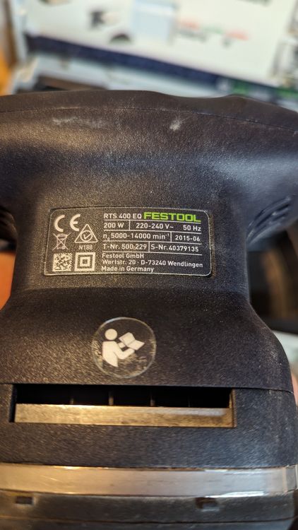 Festool RTS 400 EQ | Kaufen auf Ricardo