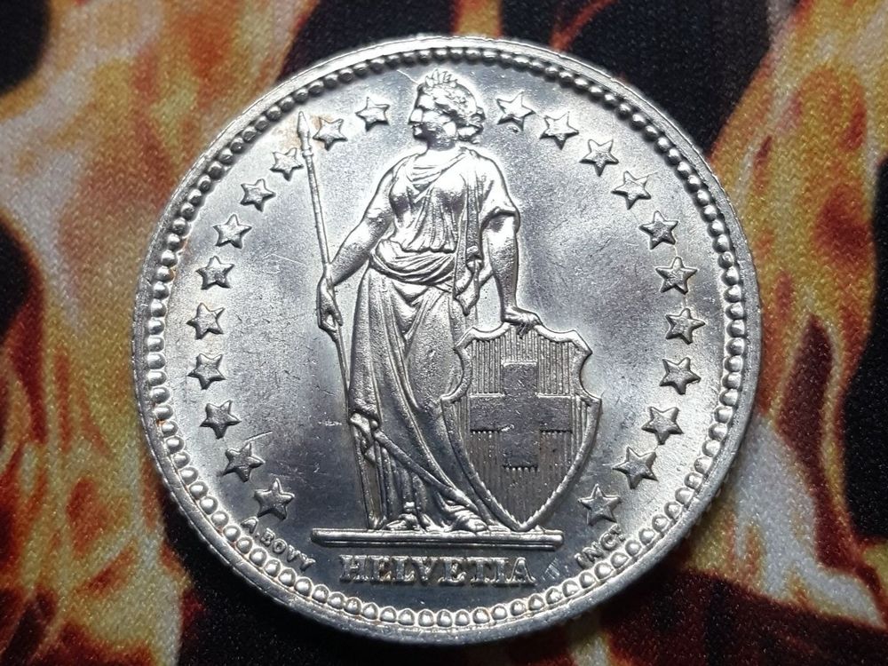 2 Franken, 1939, unz. stgl. direkt ab Münzrolle!!! (Gebraucht) in Rieden SG für CHF 14 – mit ...