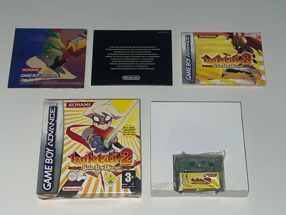 Game Boy Advance (GBA) - Boktai 2: Solar Boy Django (OVP) (Gebraucht ...