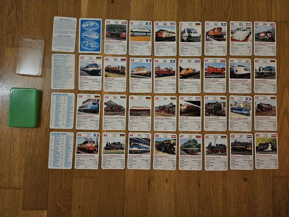 Quartett Super Loks und Turbozüge (Gebraucht) in Merishausen für CHF 20 – mit Lieferung auf ...