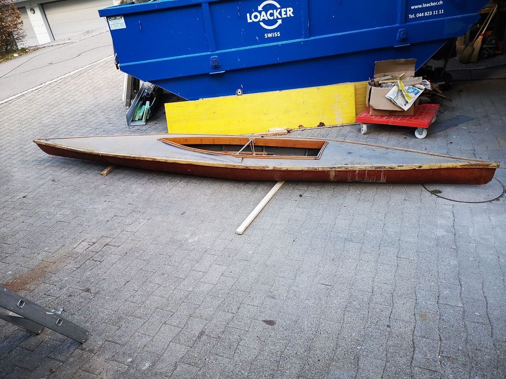 Holz Kanu Handarbeit | Kaufen auf Ricardo