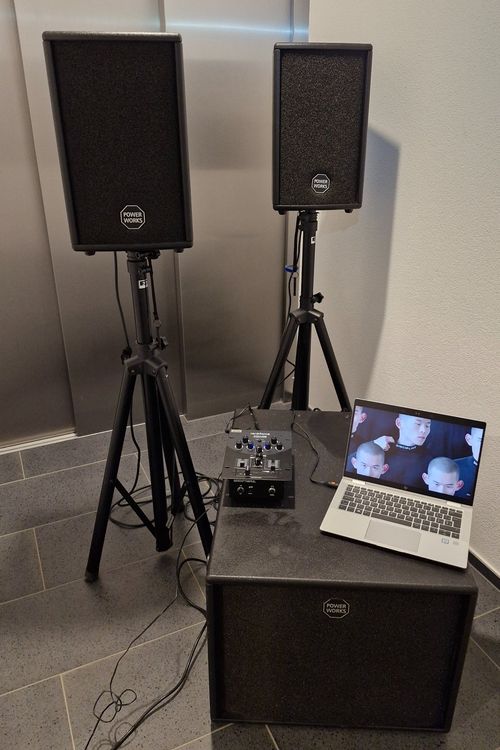 Sonorisation Power Works RS15 Sub A + 2 RS 82 SAT = 600W (Gebraucht) in ...