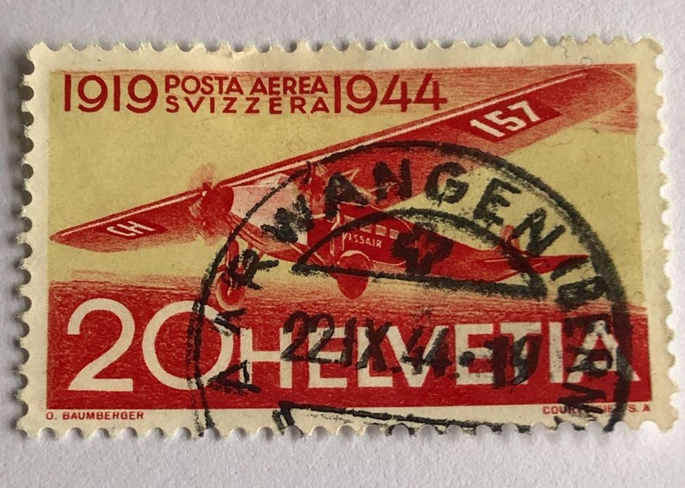 Nr.F 38 mit Vollstempel Aarwangen (Gebraucht) in Aarau für CHF 0.3 – mit Lieferung auf Ricardo ...