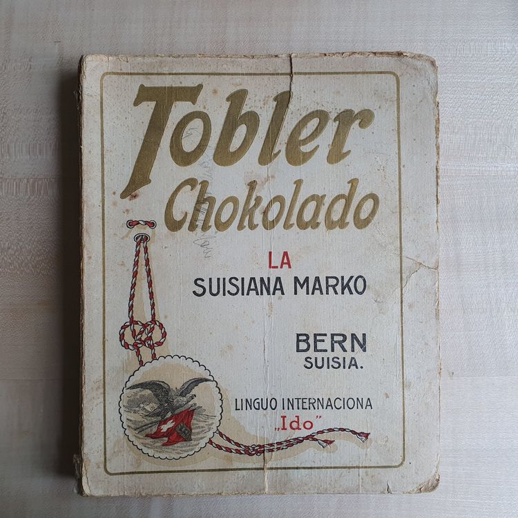 Tobler Chokolado Ido Sammelalbum Reklame Werbung c. 1917 (Gebraucht) in ...