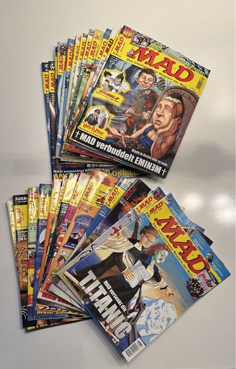 MAD Magazine deutsche Ausgabe / 28 Stück / 1999-2006 (Gebraucht) in ...
