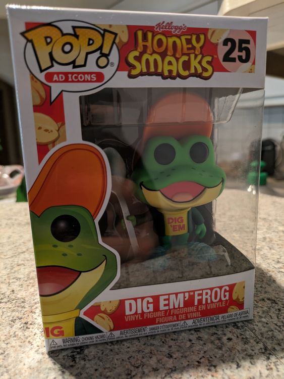 Funko Pop! Kellogg's / Dig Em' Frog - Vaulted (Neu und originalverpackt ...