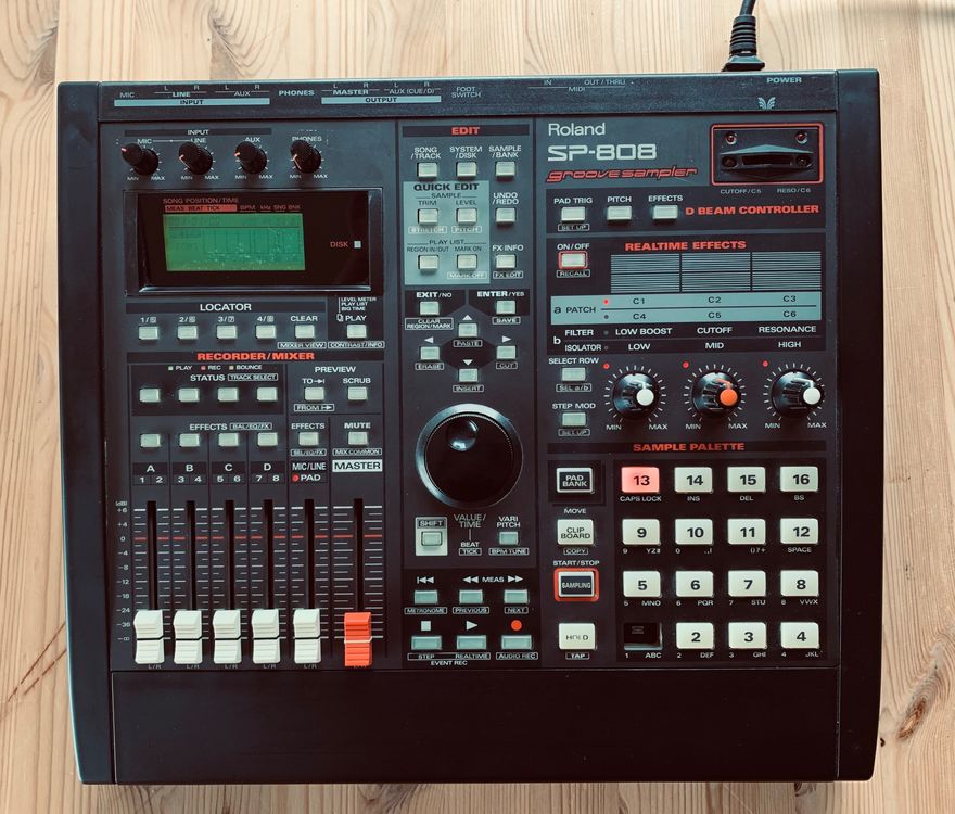 Roland SP-808 sampler (+sp808 op1 card) | Kaufen auf Ricardo