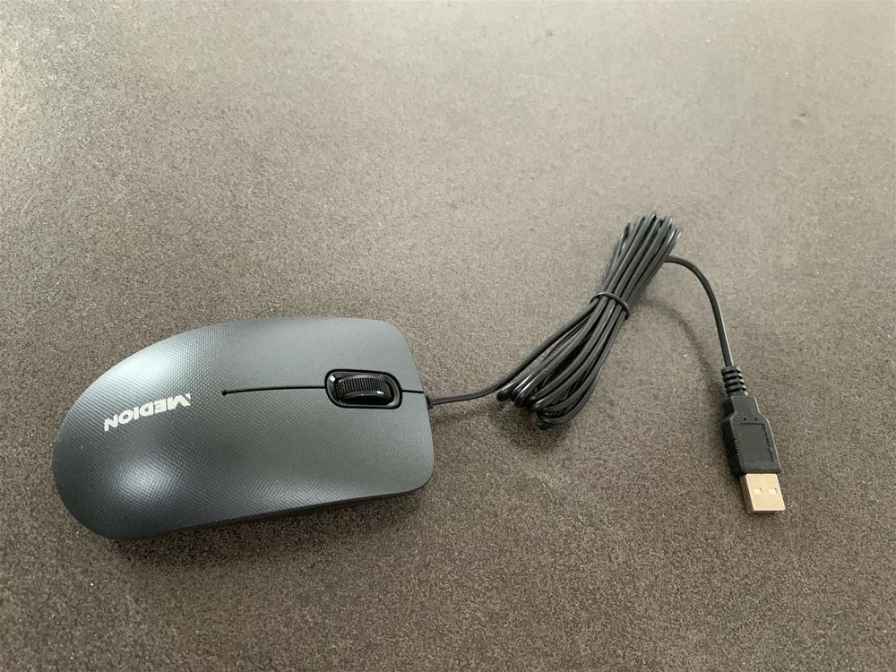 PC Mouse USB mit Kabel MEDION (Gebraucht) in Fribourg für CHF 10 – mit ...