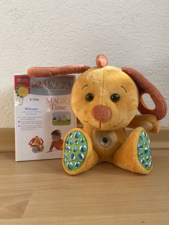 Tiny Love Plüschhund mit DVD MAGIQ Time 3-12M | Kaufen auf Ricardo