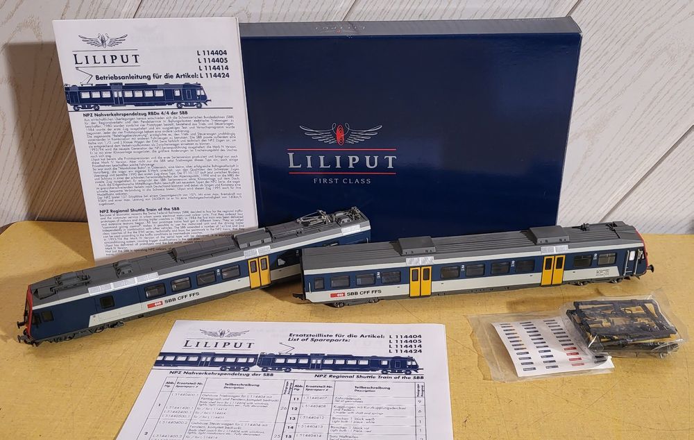 LILIPUT - L114444 - SBB - NPZ - "REGIO S-Bahn BASEL - Ep V (Gebraucht) in Biel/Bienne für CHF ...
