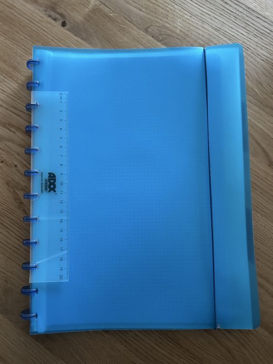 Neuwertige A4 Mappe mit Papier, Klarsichthüllen und Register (Gebraucht ...