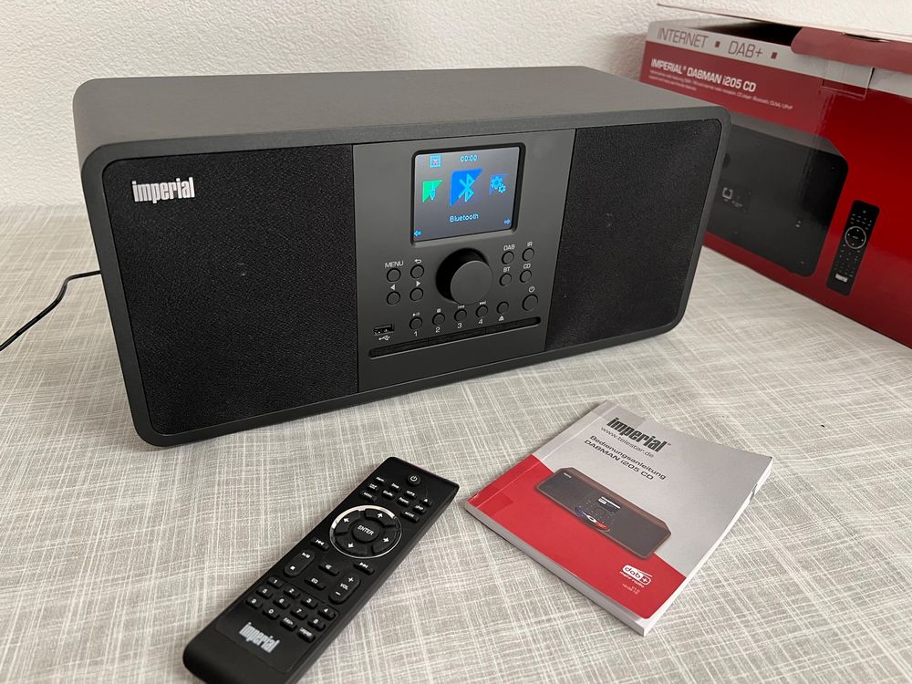 Imperial Dabman i205 CD Internetradio, DAB+, WLAN, Bluetooth (Neu ...