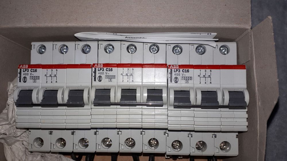Leitungsschutzschalter ABB Smissline (Neu (gemäss Beschreibung)) in Niedergösgen für CHF 10 ...