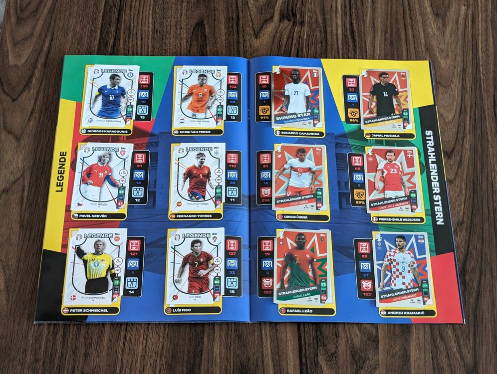 Komplettes UEFA Euro 2024 Stickeralbum Lidl Sammelkarten | Kaufen auf ... Komplettes UEFA Euro 2024 Stickeralbum Lidl Sammelkarten | Kaufen auf ...