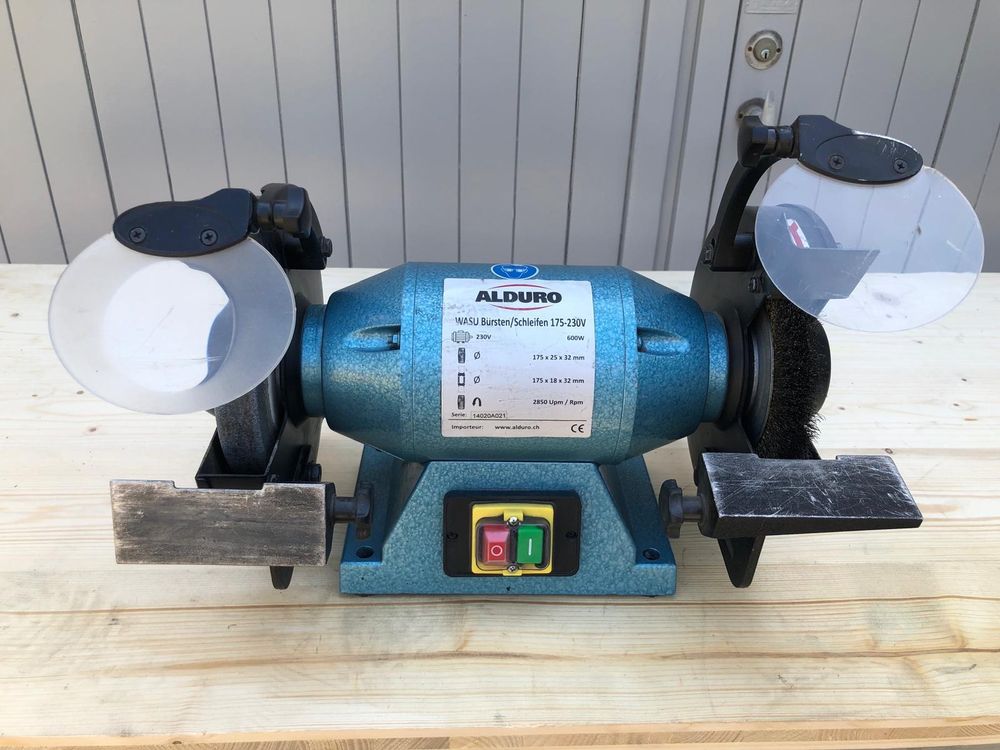 Zu verkaufen Doppelschleifmaschine WASU 175-230V Alduro (Gebraucht) in ...