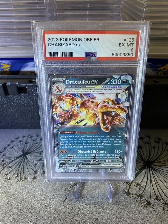Pokemon OBF FR CHARIZARD/DRACAUFEU ex psa 6 | Kaufen auf Ricardo