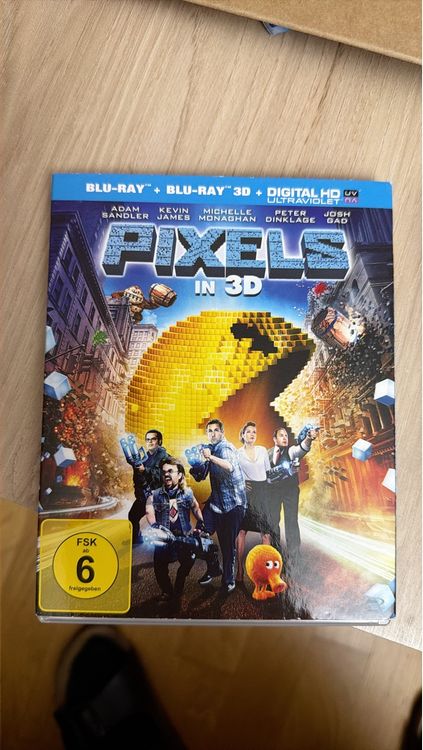 Pixels 3D Blu-ray - Action Komödie mit Starbesetzung! (Neu (gemäss Beschreibung)) in Rickenbach ...