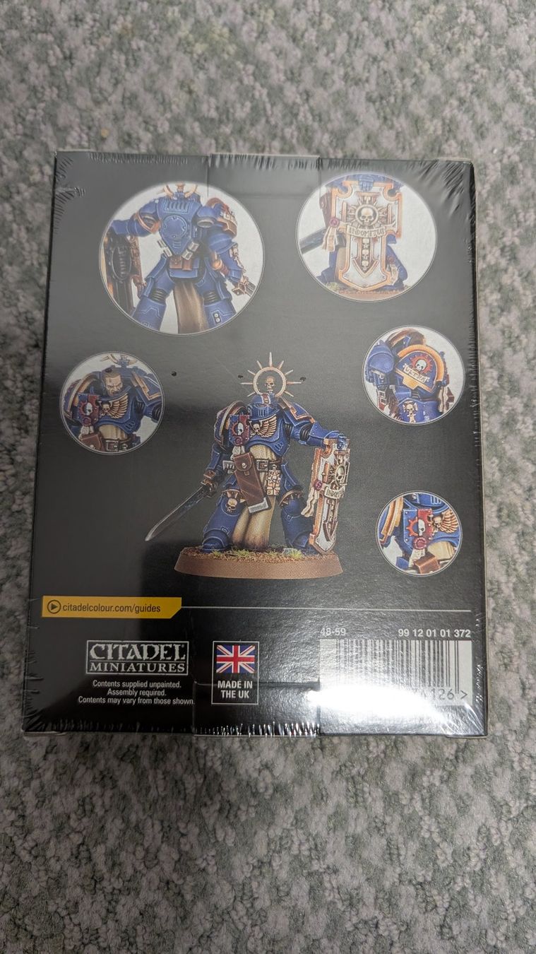 Warhammer 40K Space Marines Primaris Lieutenant Storm Shield (Neu und ...