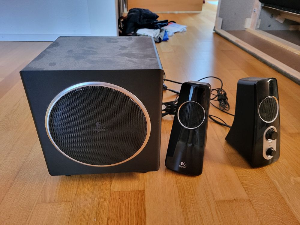 Logitech Z523 Lautsprecher (Gebraucht) in Lengnau AG für CHF 2 – nur Abholung auf Ricardo kaufen