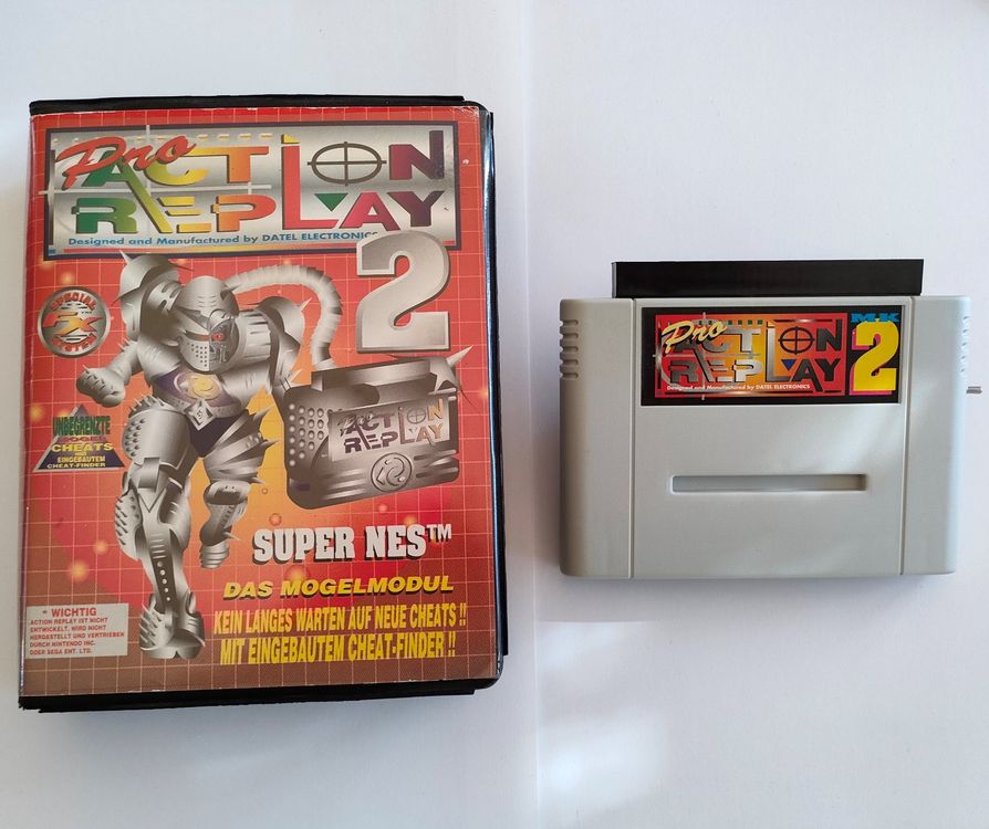 Pro Action Replay MK 2 für SNES - Cheatmodul | Kaufen auf Ricardo