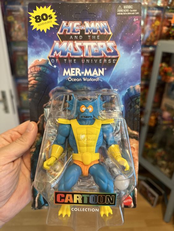 Masters of the Universe, Cartoon Collection, Mer-Man, MOC (Neu und ...