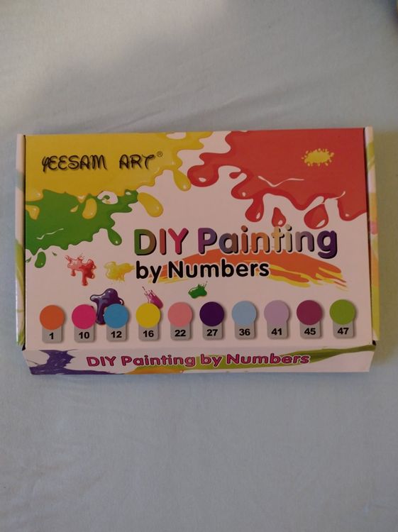 Malen nach Zahlen KIT - "Abstract Monkey" | Kaufen auf Ricardo